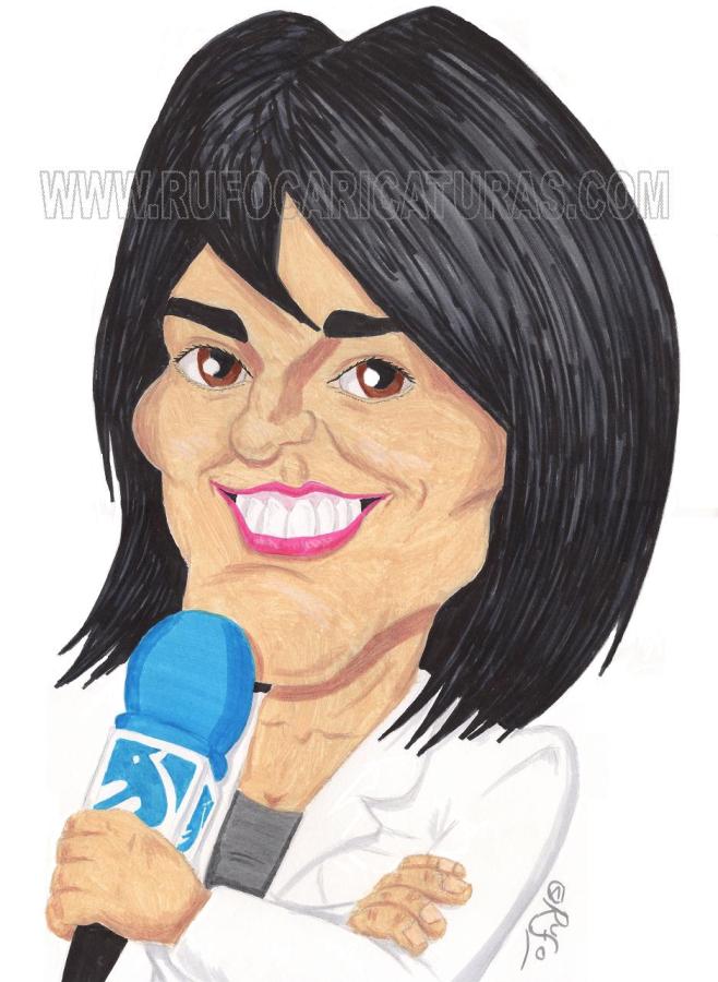 caricatura de ANDREA ARRIZABALAGA | © RUFO | caricaturas personalizadas ...