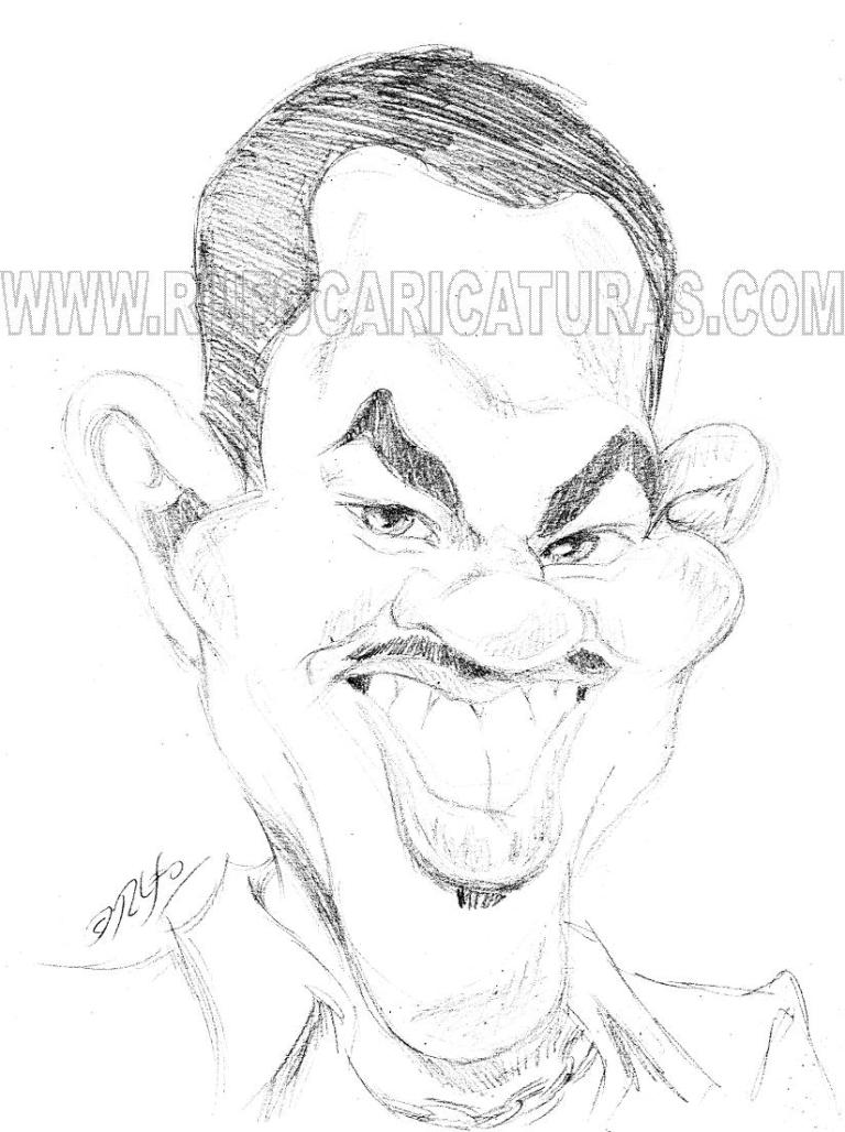 caricatura de MARTIN LAWRENCE | © RUFO | caricaturas personalizadas ...