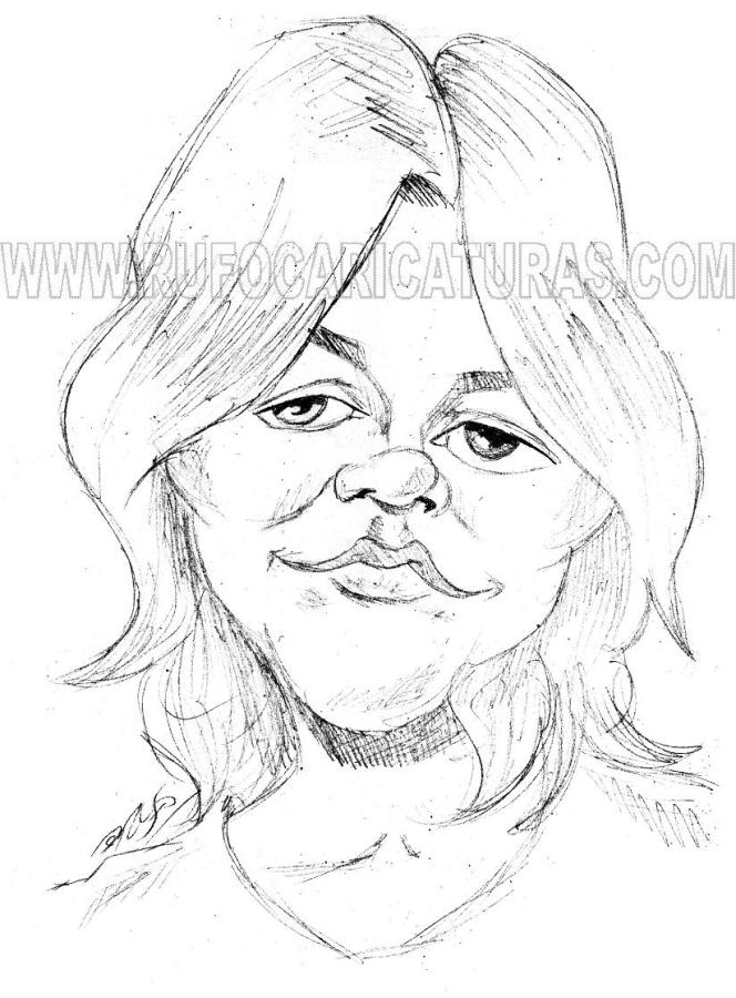 caricatura de MEG RYAN | © RUFO | caricaturas personalizadas para ...
