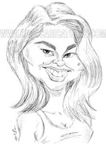 caricatura de NATALIE PORTMAN | © RUFO | caricaturas personalizadas ...