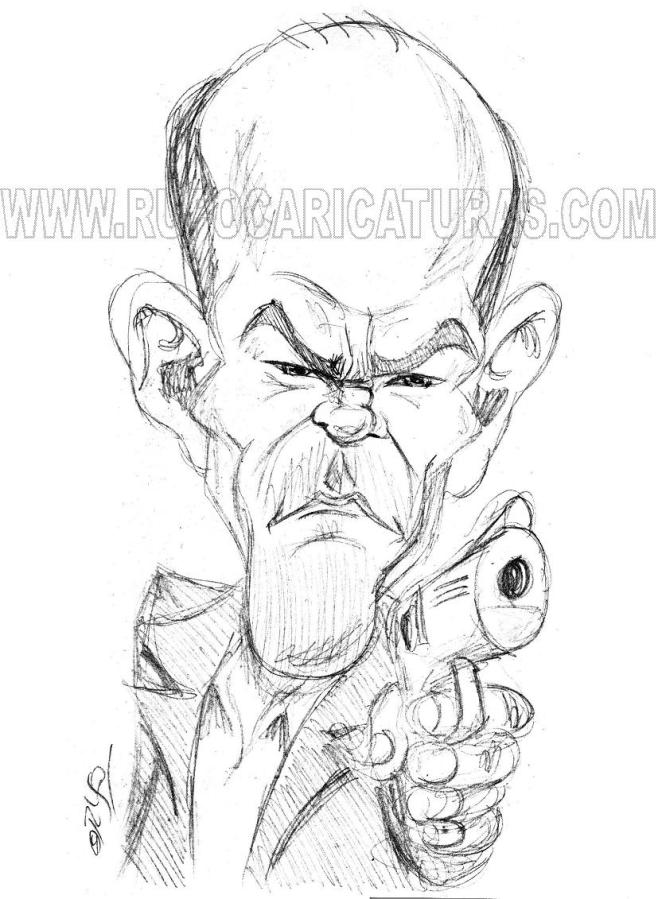 caricatura de JASON STATHAM | © RUFO | caricaturas personalizadas para ...