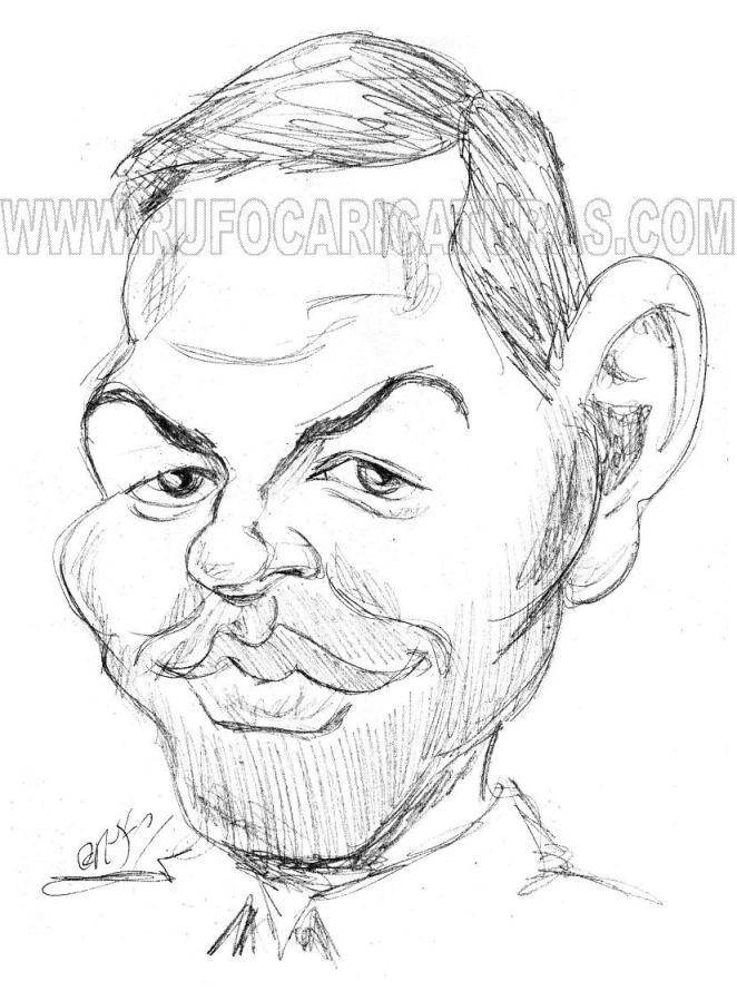 caricatura de TOM HARDY | © RUFO | caricaturas personalizadas para ...