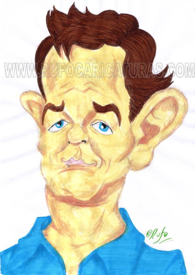 caricatura de BILL MURRAY | © RUFO | caricaturas personalizadas para ...